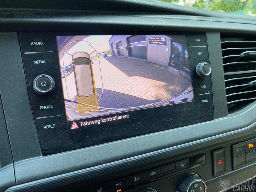 VW T6.1 Rückfahrkamera Nachrüstung am original Radio - Wolfcarhifi